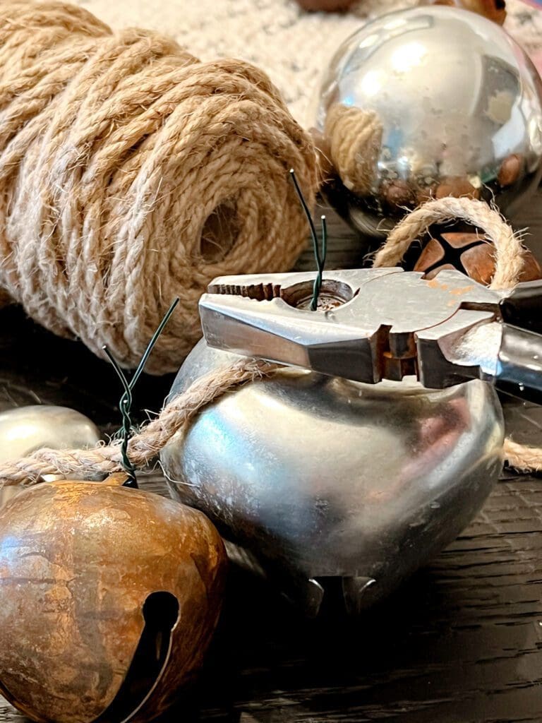 How to Make a Rustic Jingle Bell Garland - From the Bay to the Beach